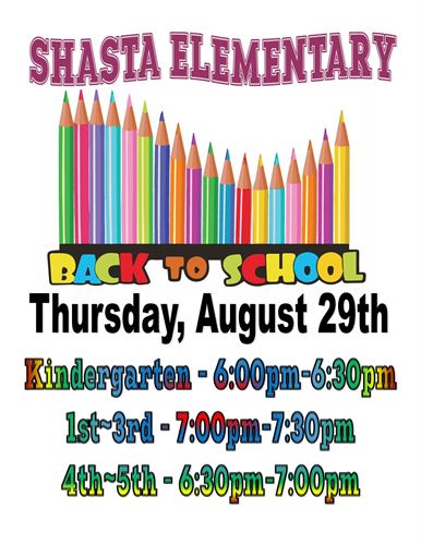 Shasta Elementary School - Home